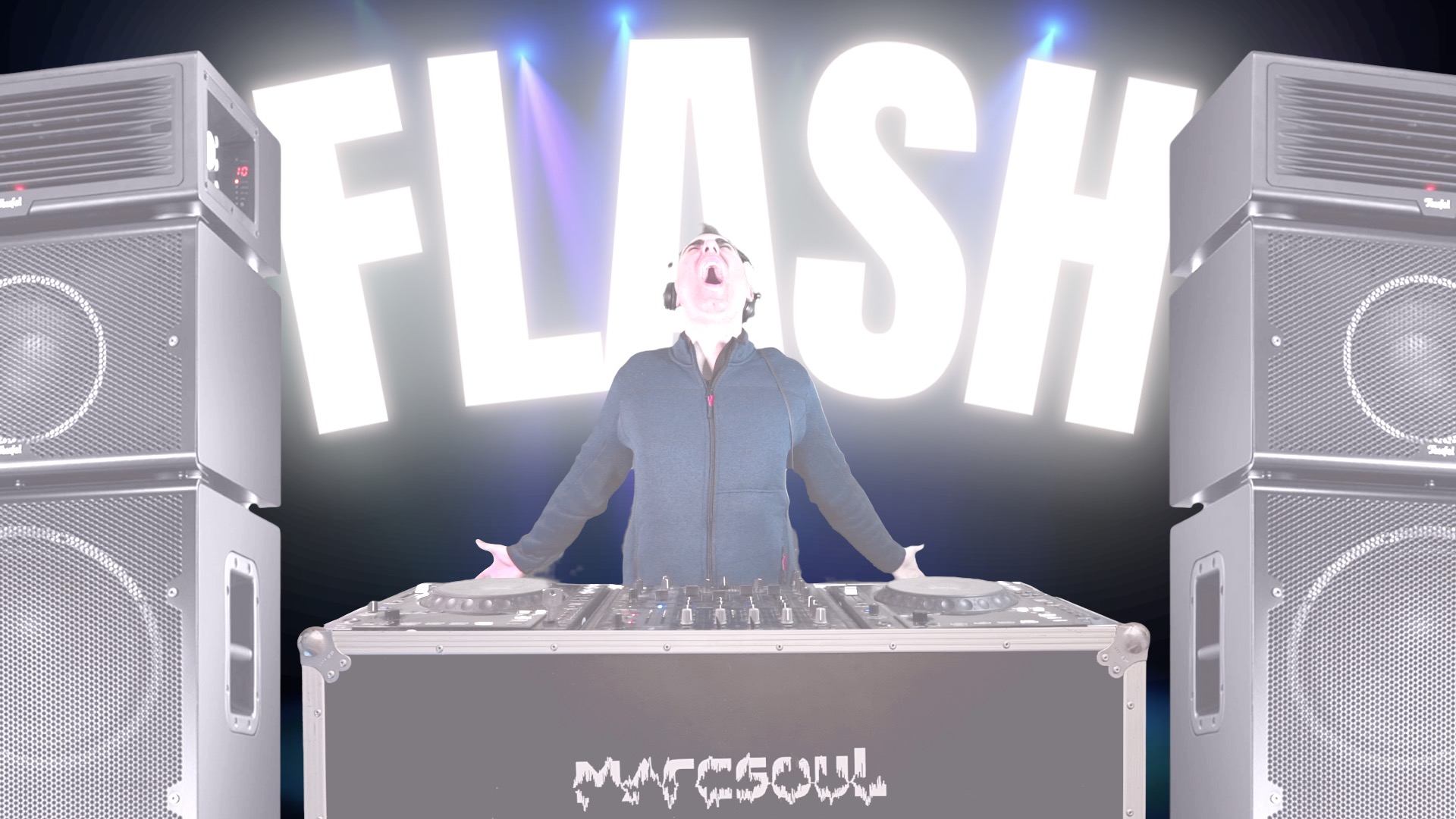 Pack de efectos FLASH de discoteca para OBS - Streaming para DJs